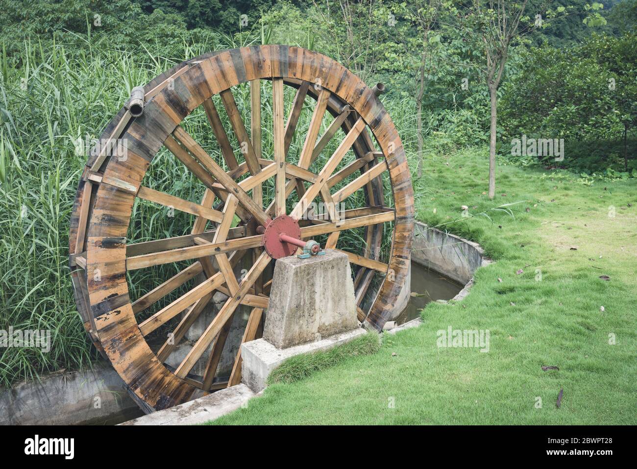 Water energy wheel pattern hi-res stock photography and images - Alamy
