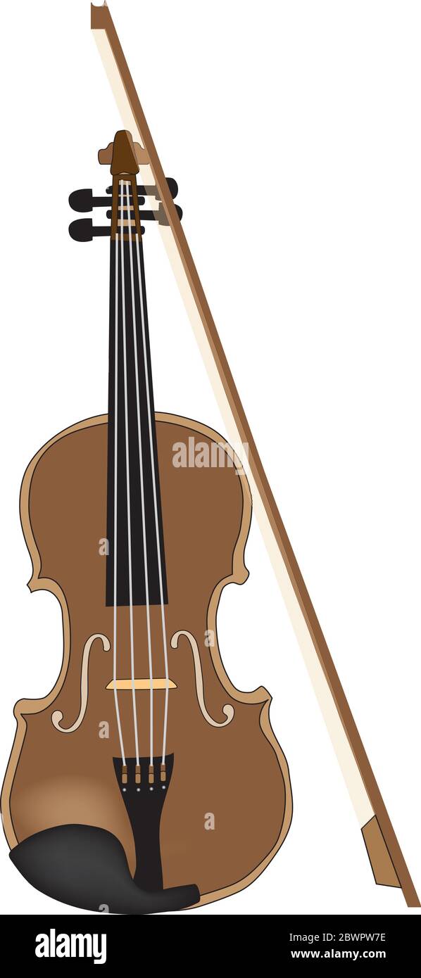 Traditional Cello and bow Stock Vector Image & Art - Alamy