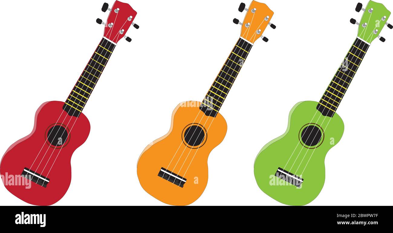 Isolated ukuleles hi-res stock photography and images - Alamy