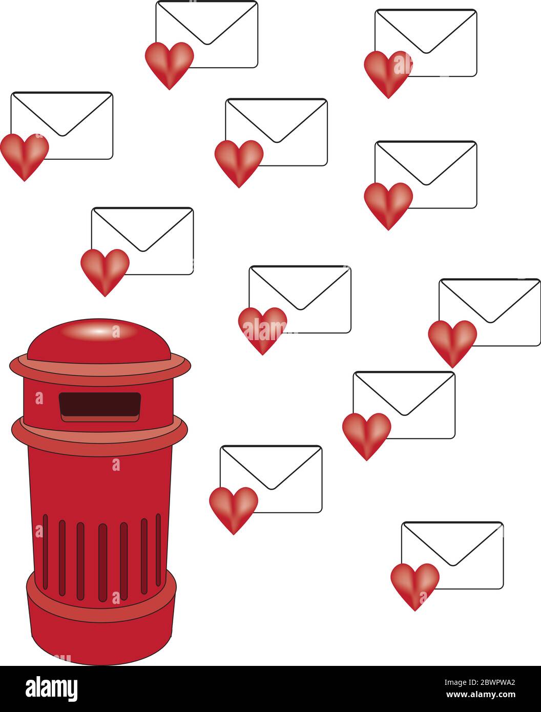 Simply red where Stock Vector Images - Alamy