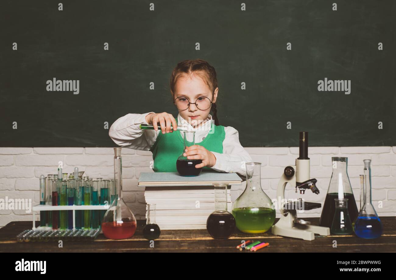 Back to school. Chemistry science. Back to school and happy time ...