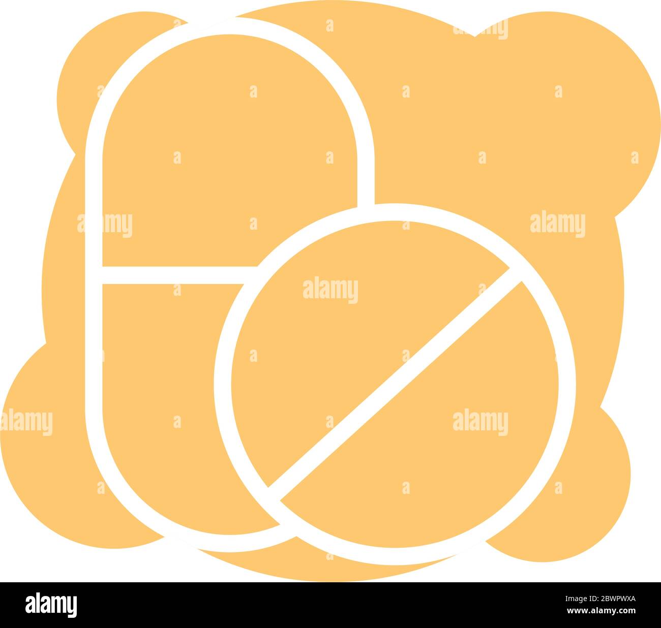 capsule and pill block style icon Stock Vector Image & Art - Alamy