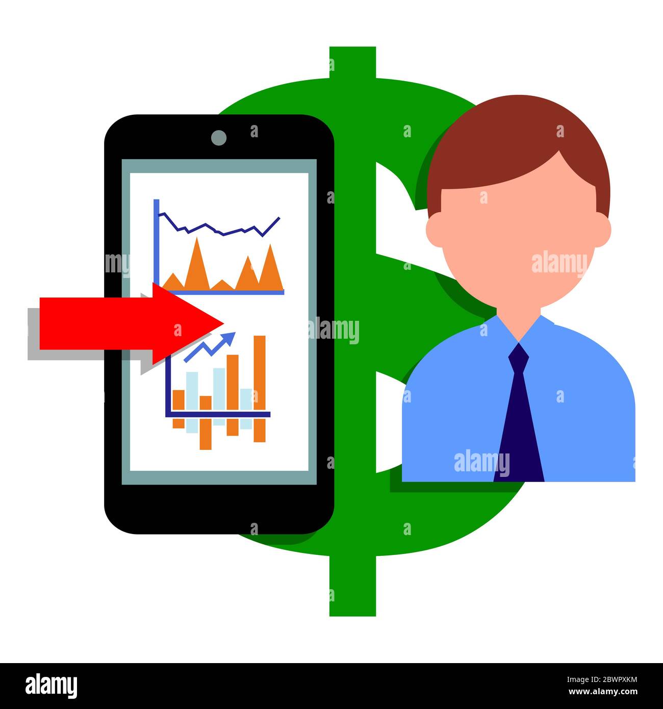 Smart dollar hi-res stock photography and images - Alamy