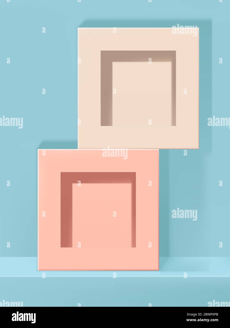 Vector Studio Shot Product Display Light Box Frame Background, Pink ...