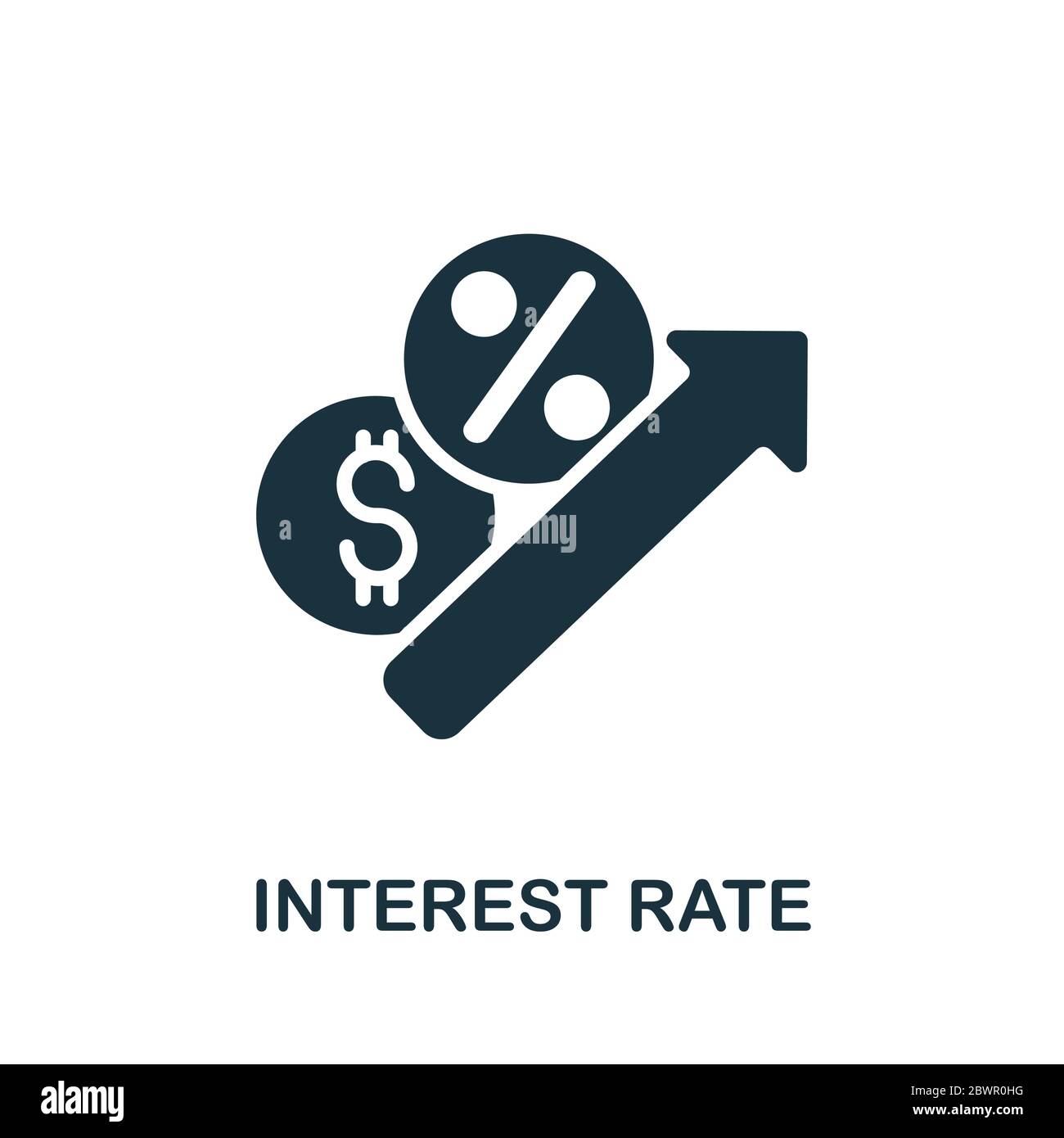 Interest rate house cut Stock Vector Images - Alamy
