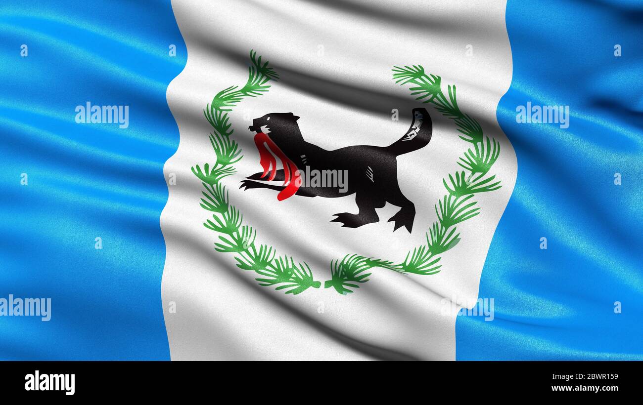 Irkutsk flag hi-res stock photography and images - Alamy