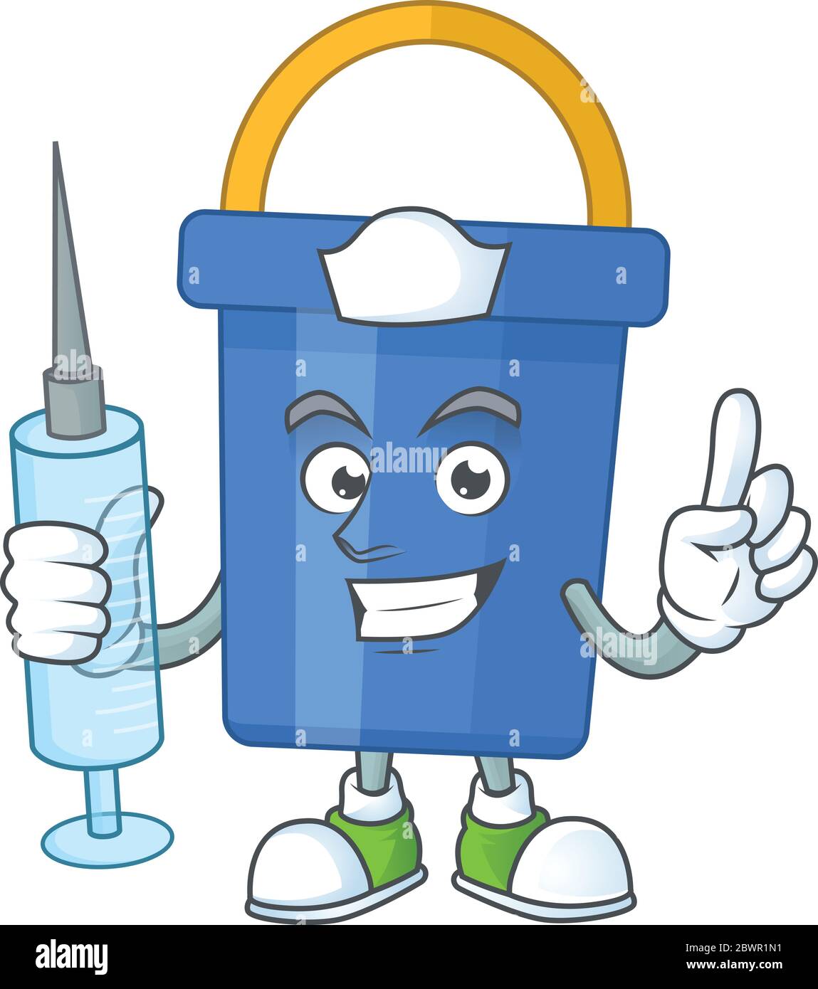 Toy injection doctor play Stock Vector Images - Alamy
