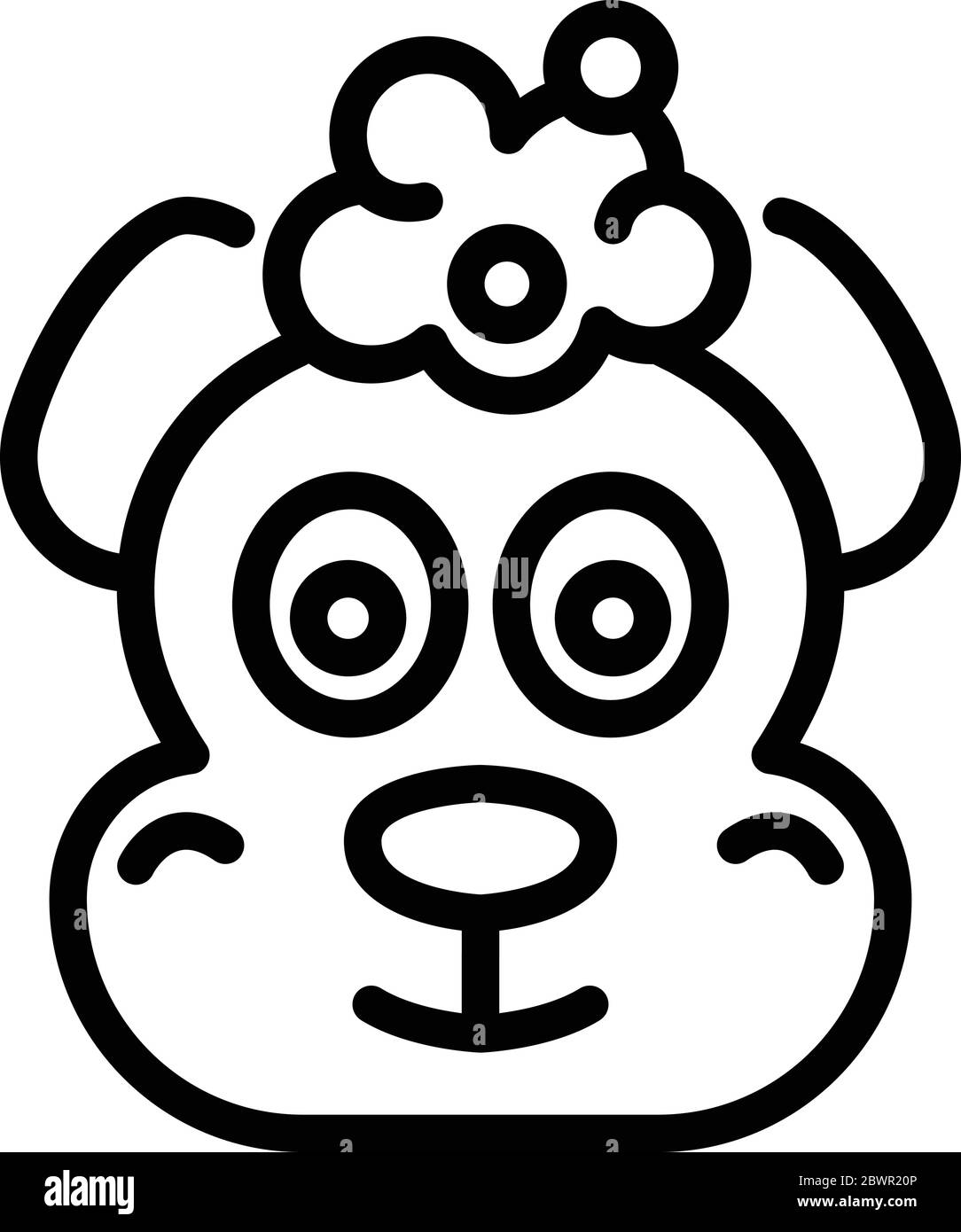 Head hair wash icon Stock Vector Images - Alamy