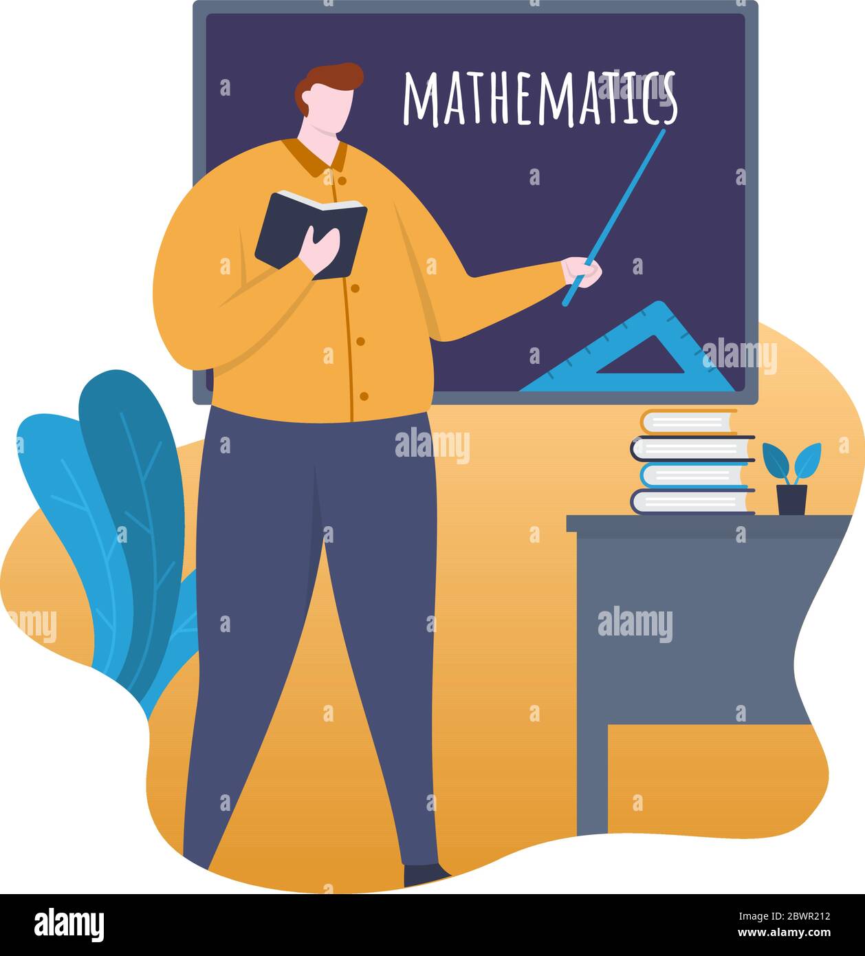 School classroom teacher lesson Cut Out Stock Images & Pictures - Alamy