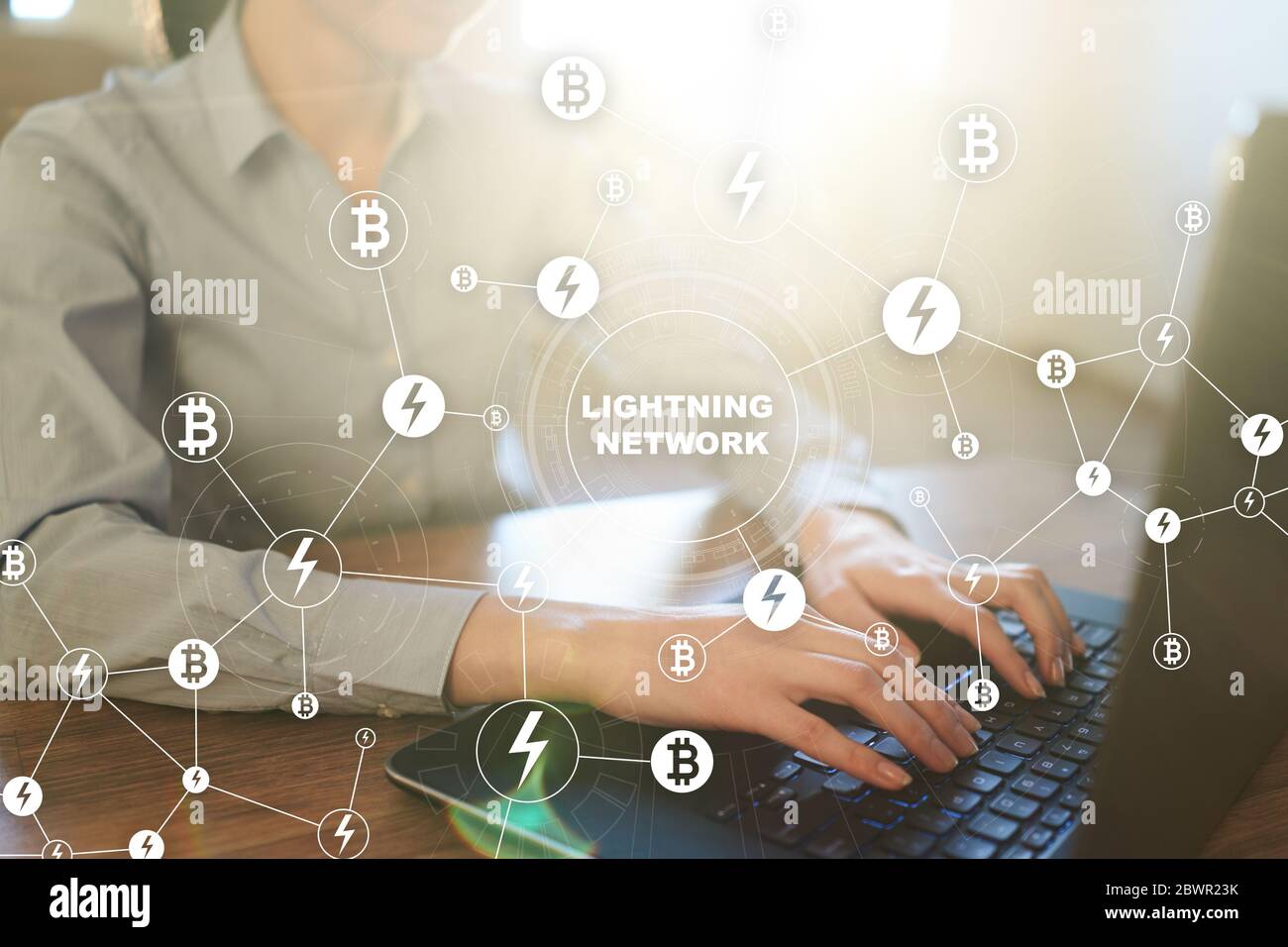 Lightning network - second layer payment protocol that operates on top ...