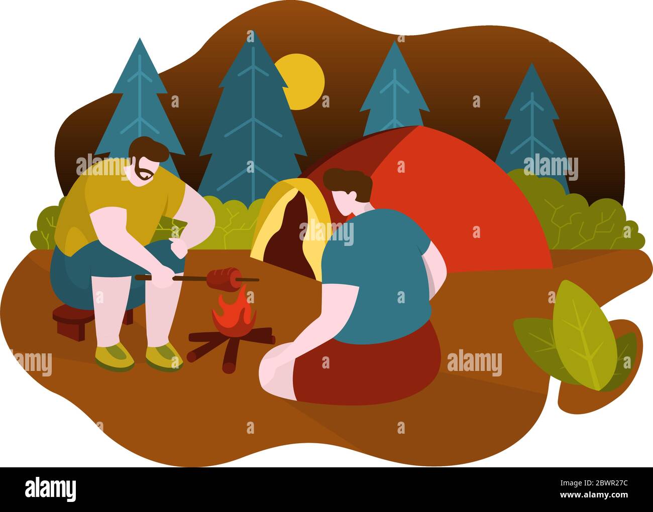 Meat Tent Image Clipart