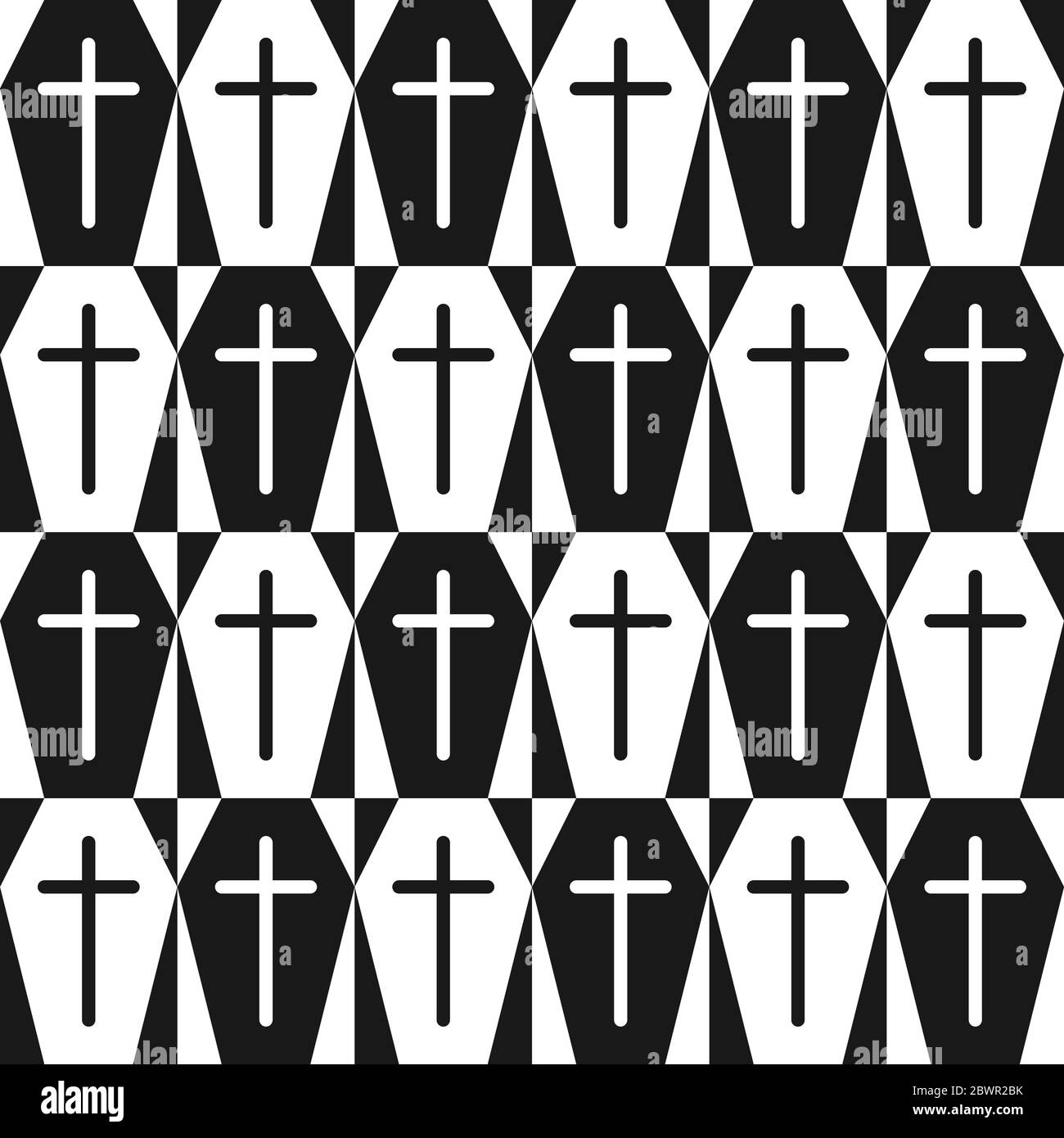 Coffins pattern hi-res stock photography and images - Alamy