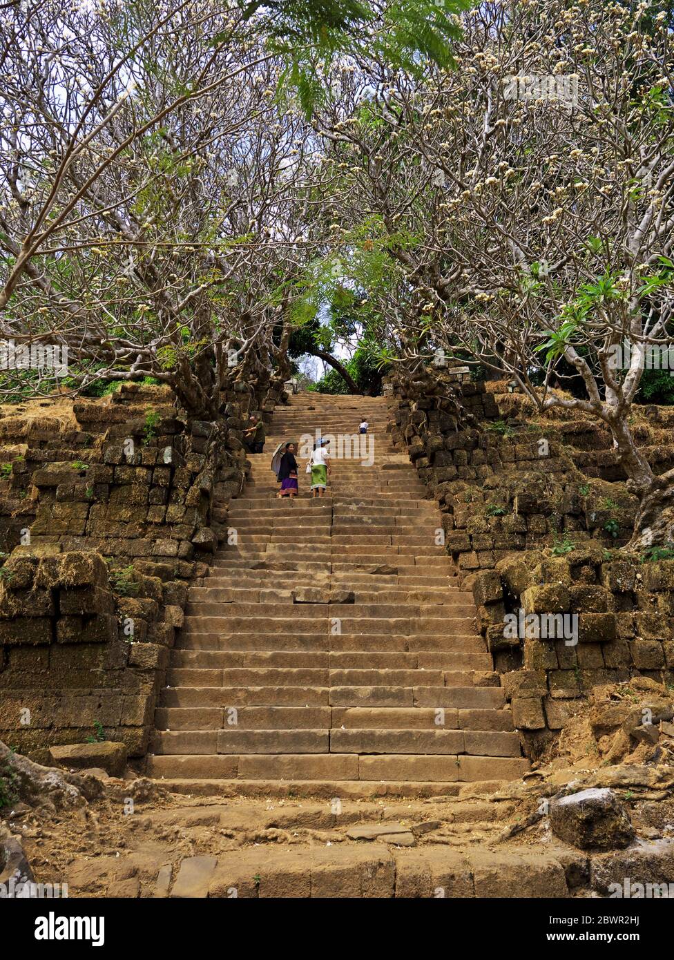 Vat Phou temple in Laos Stock Photo - Alamy