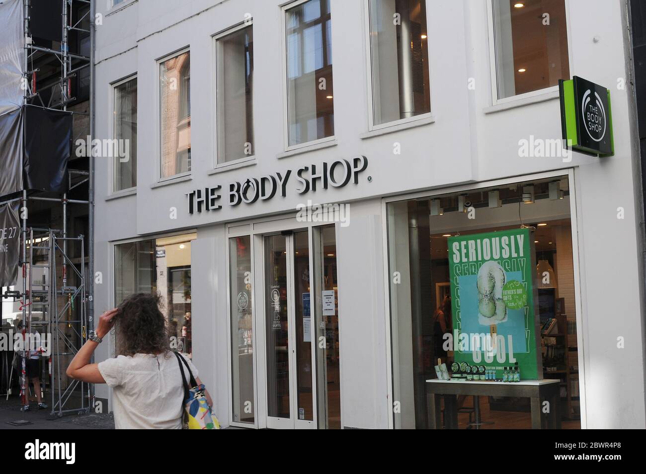 Copenhagen,Denmark, 02 June .2020. /The body shop is re-open during ...