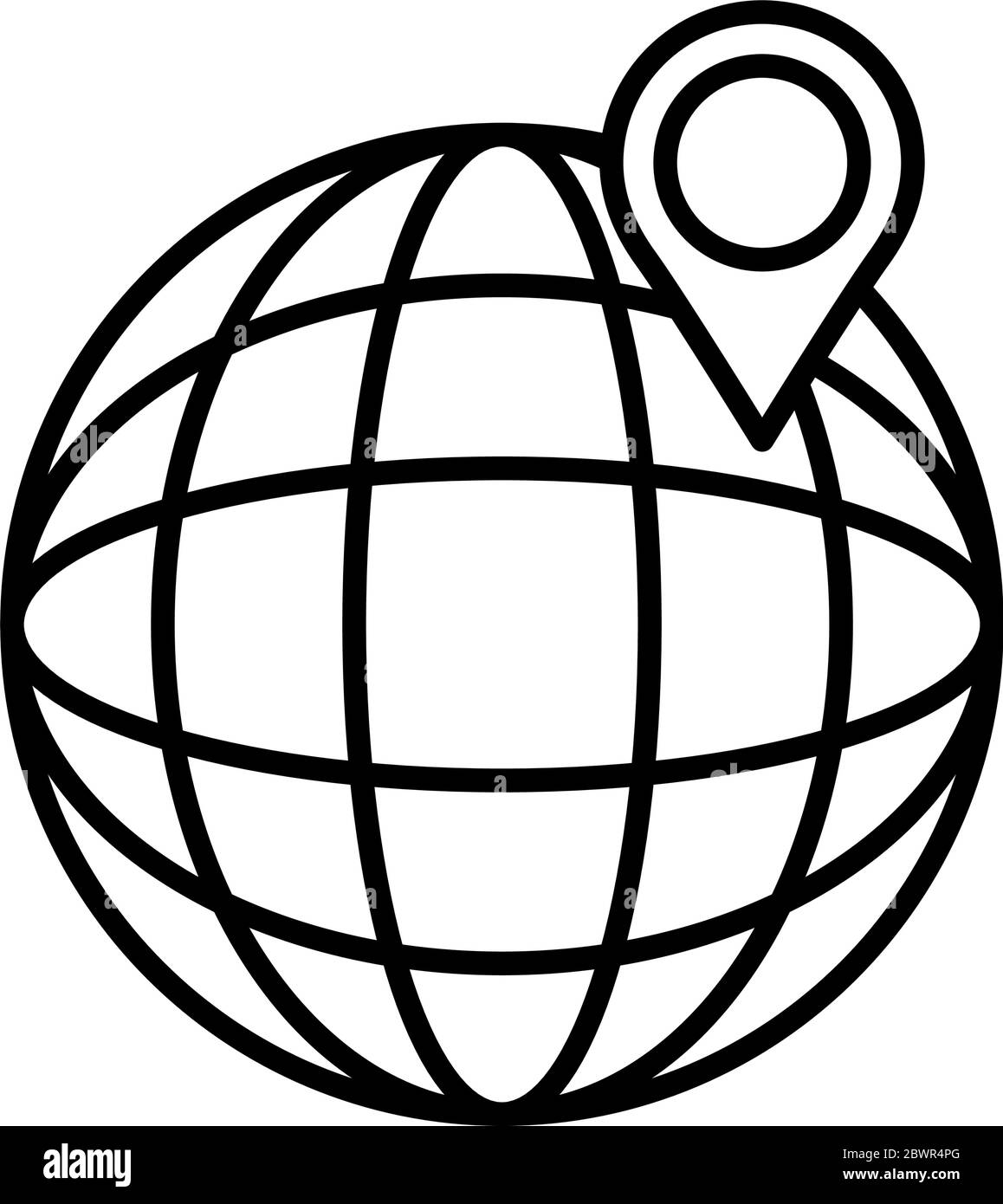 Sphere planet in pin hi-res stock photography and images - Alamy