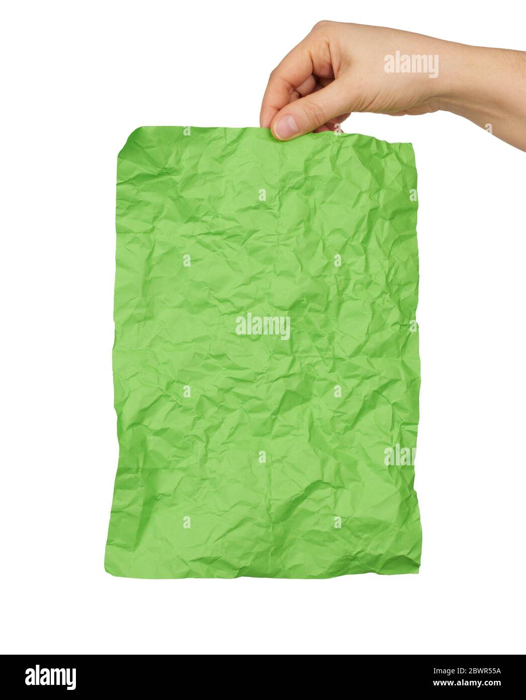 Texture crumpled paper a4 sheet hi-res stock photography and images - Alamy