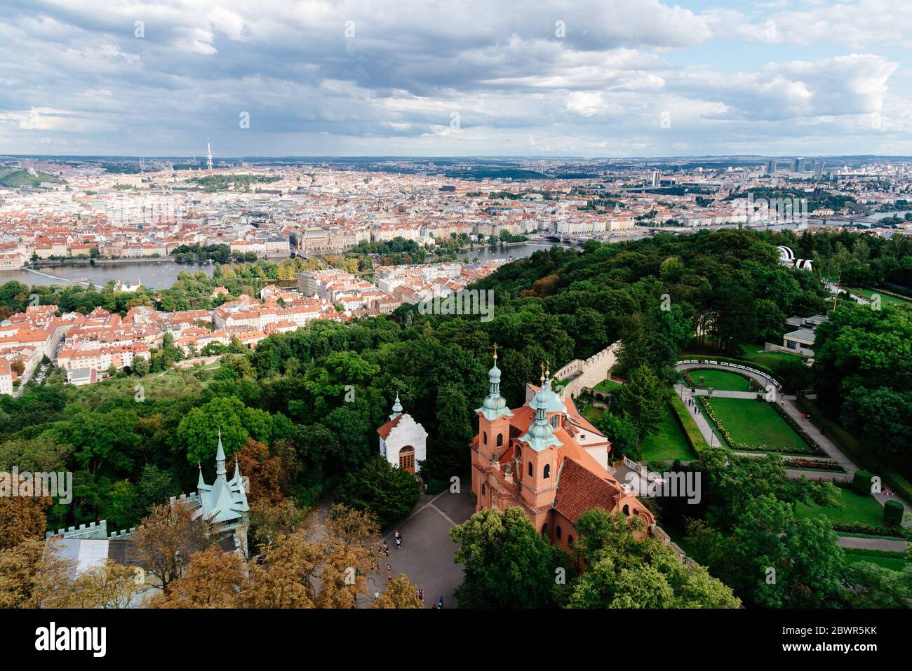 Petrin hill prague view hi-res stock photography and images - Alamy