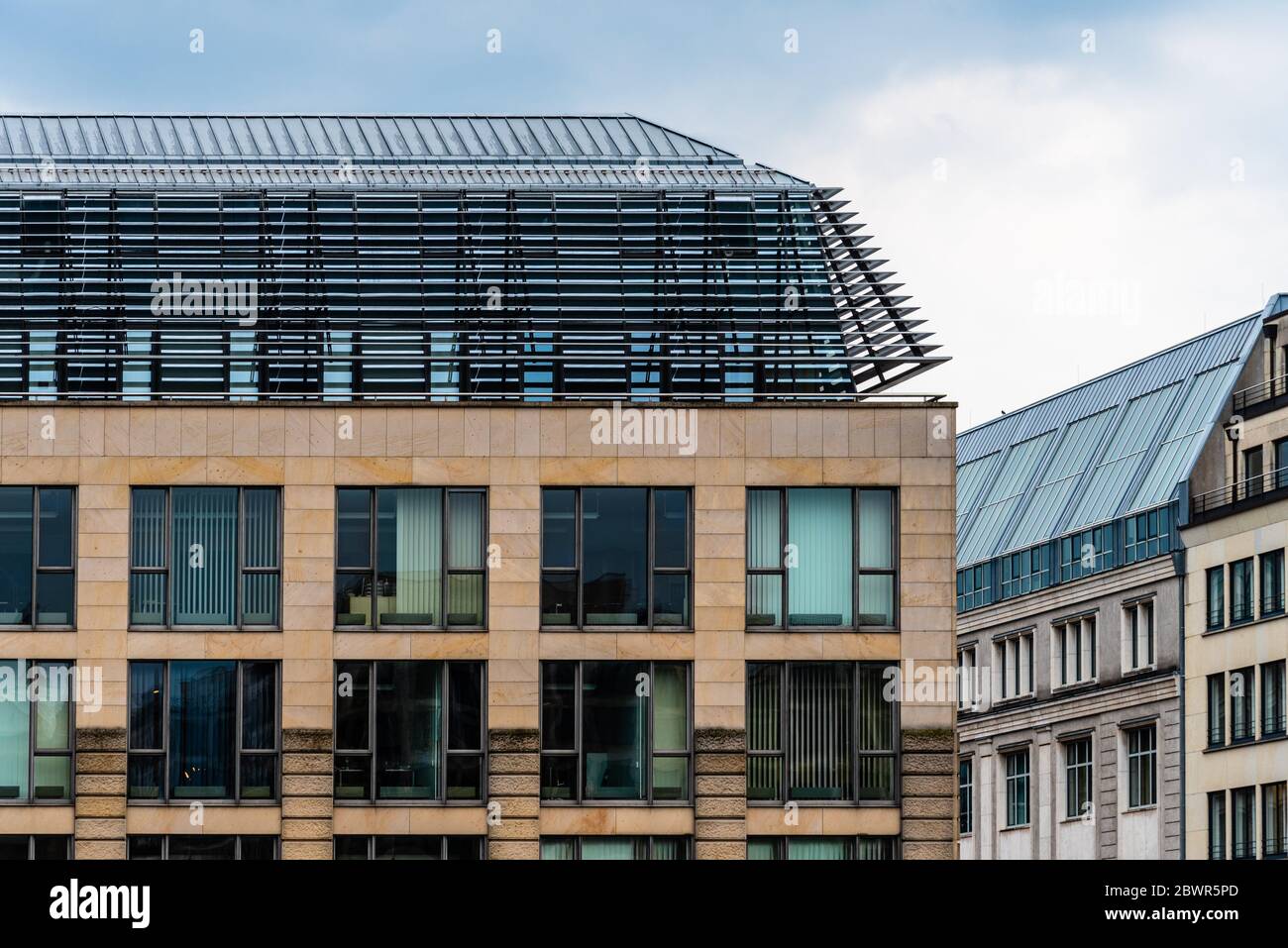 Residential and Office Buildings in Berlin Mitte, Germany Stock Photo ...