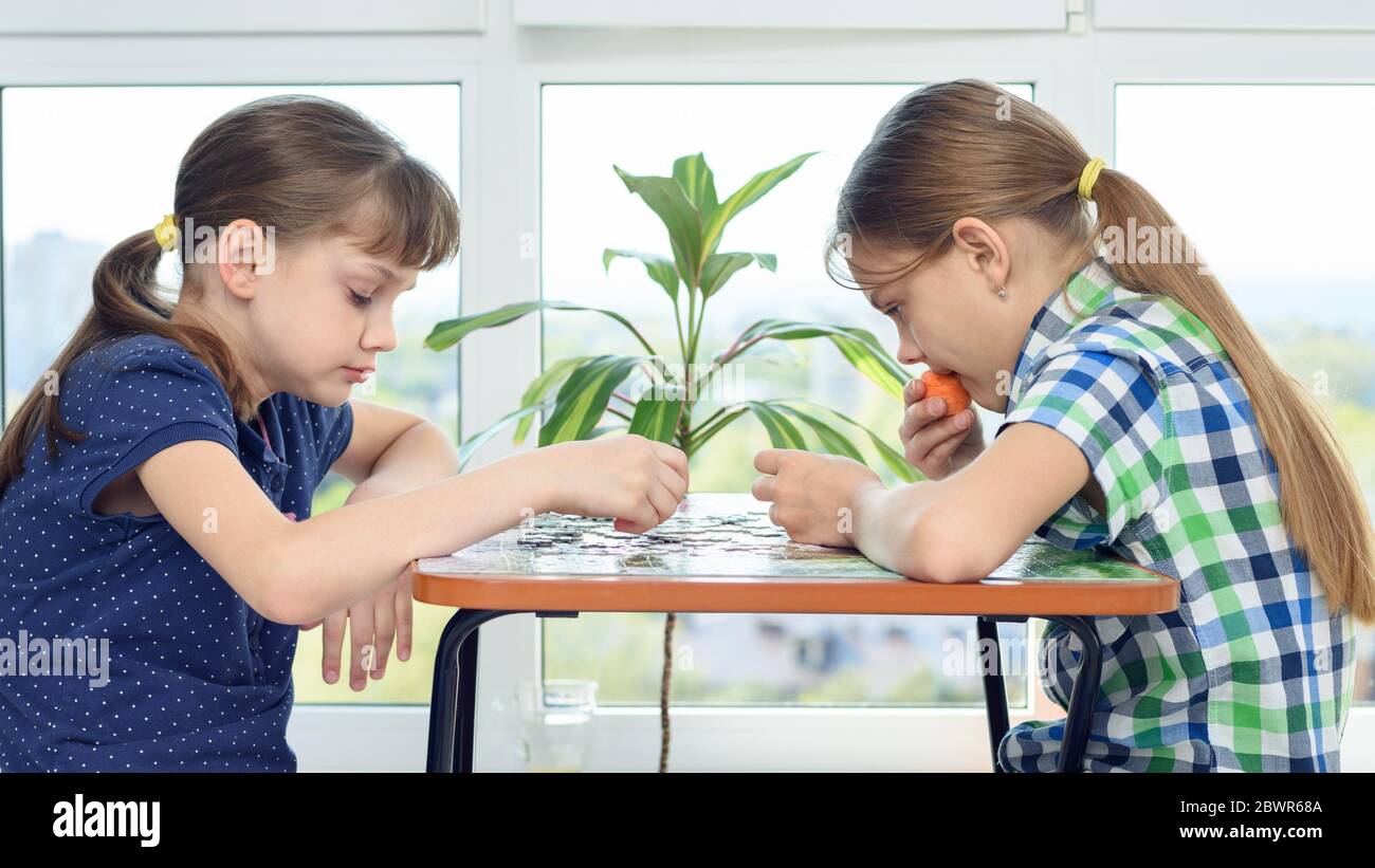 Children Puzzle High Resolution Stock Photography and Images - Alamy