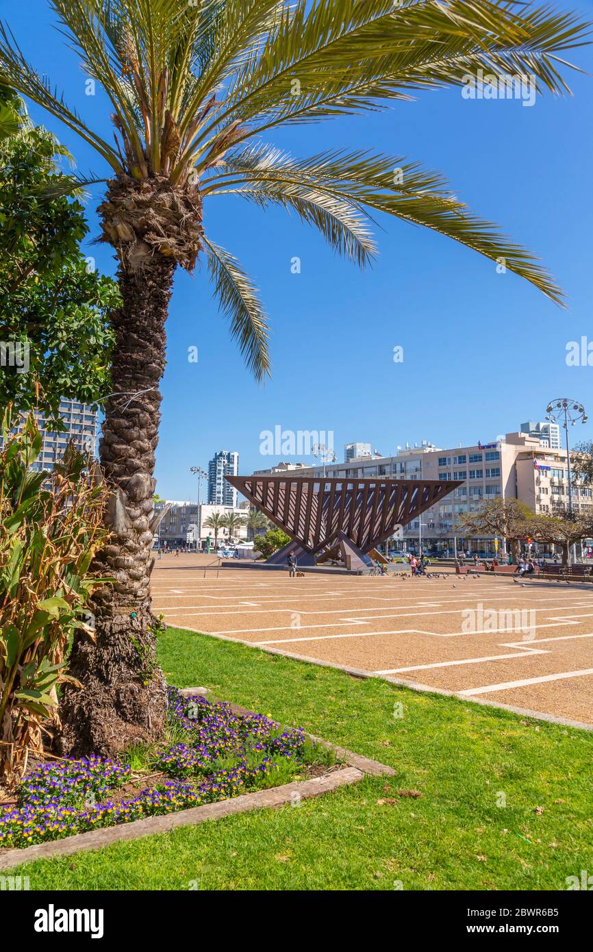 Rabin square tel aviv hi-res stock photography and images - Alamy