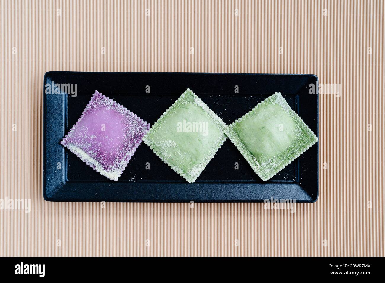 Black Raviolis High Resolution Stock Photography and Images - Alamy