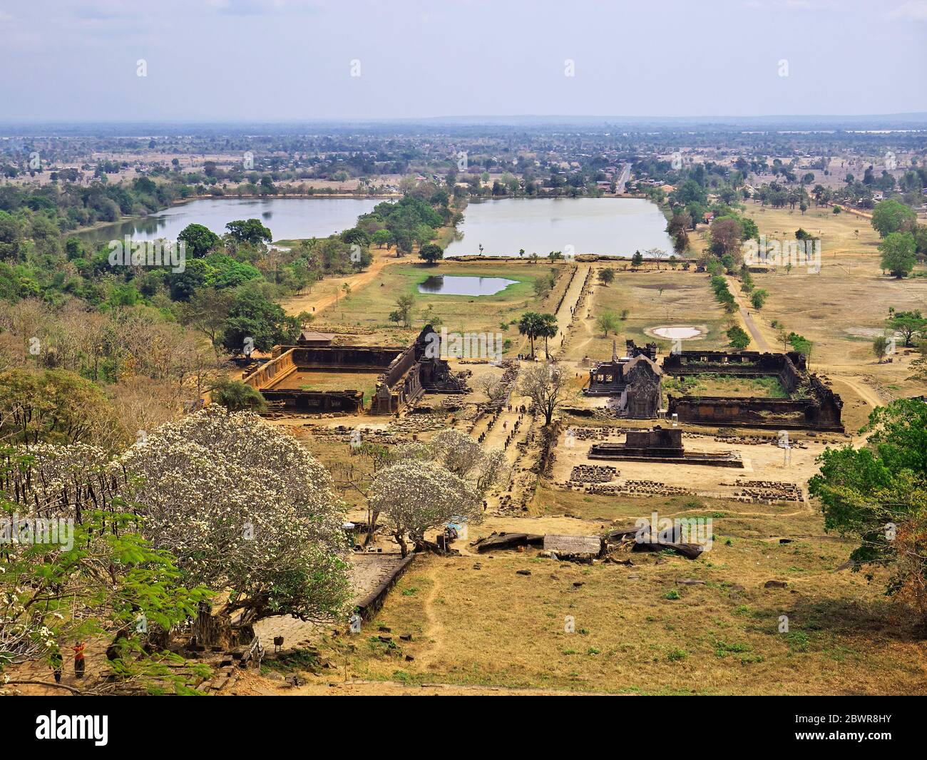 Vat Phou temple in Laos Stock Photo - Alamy