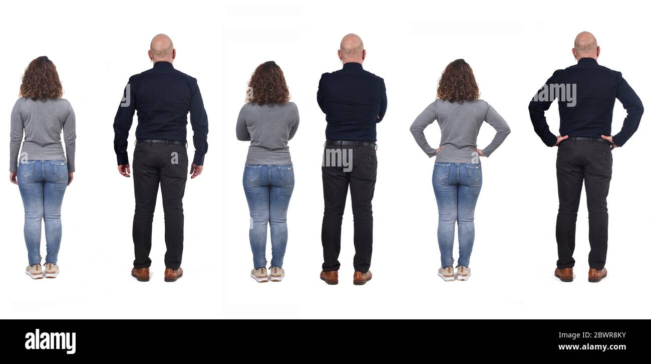 Full rear view Cut Out Stock Images & Pictures - Alamy