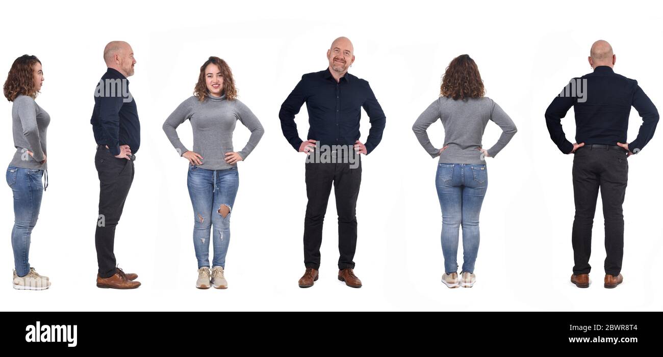 Man Side Profile From Behind High Resolution Stock Photography and ...