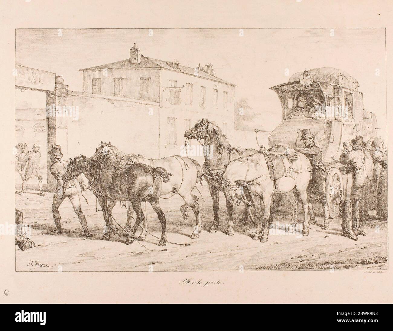 Mail coach hi-res stock photography and images - Alamy