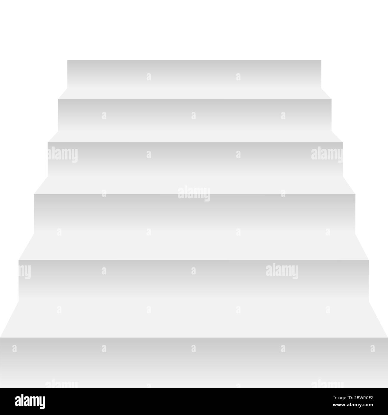 Stairs isolated on white background. Steps. Vector eps10 Stock Vector ...