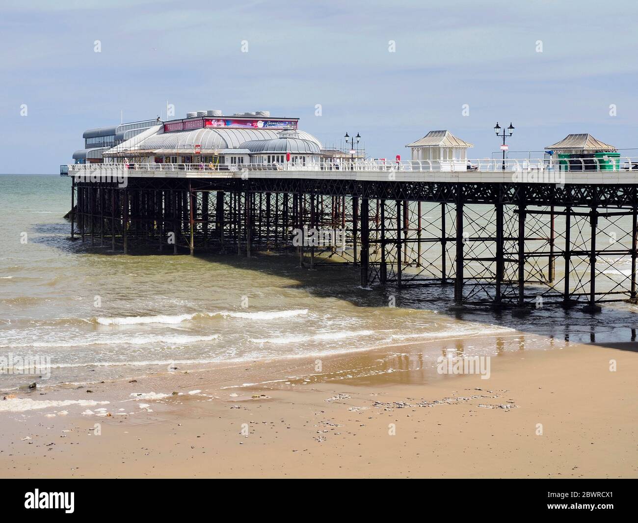 Cromer Pier in Cromer, Norfolk is one of the remaining Victorian piers ...