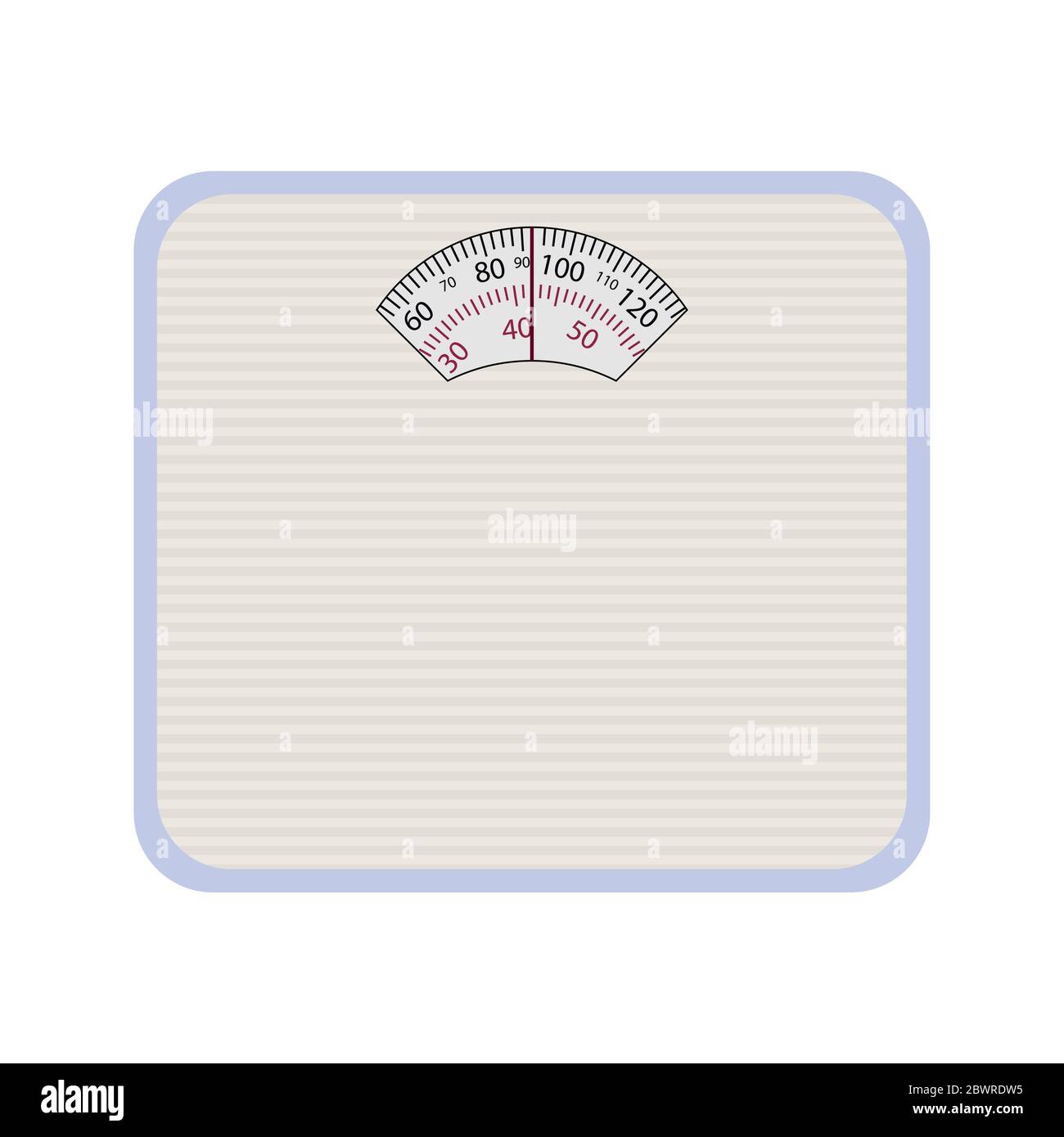 Vector Weight Scale. Illustration on white background Stock Vector ...