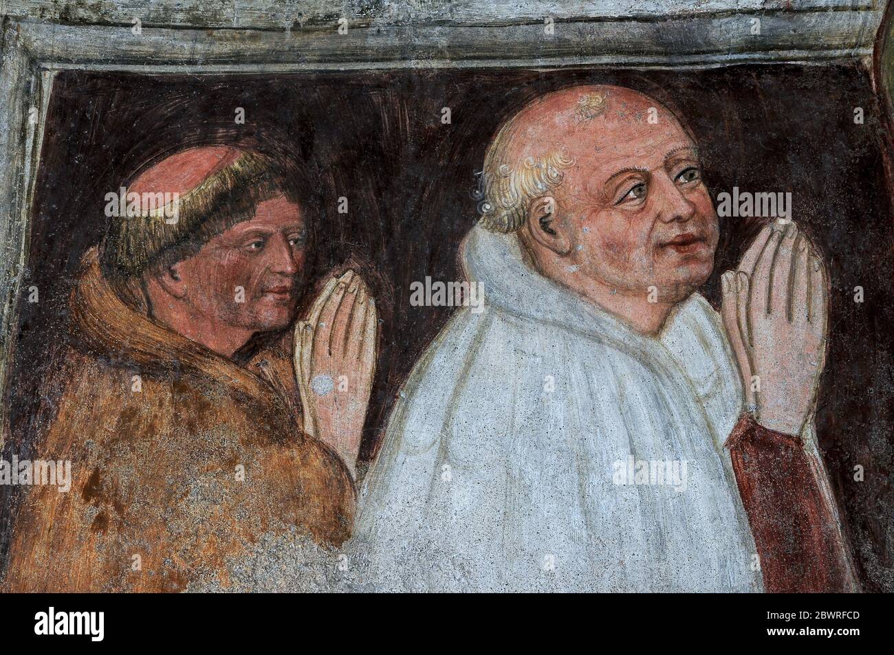 Monks pray christians hi-res stock photography and images - Alamy