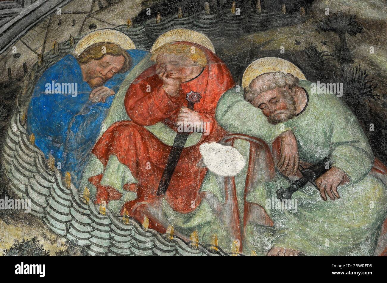 Jesus Disciples Sleeping High Resolution Stock Photography and Images ...