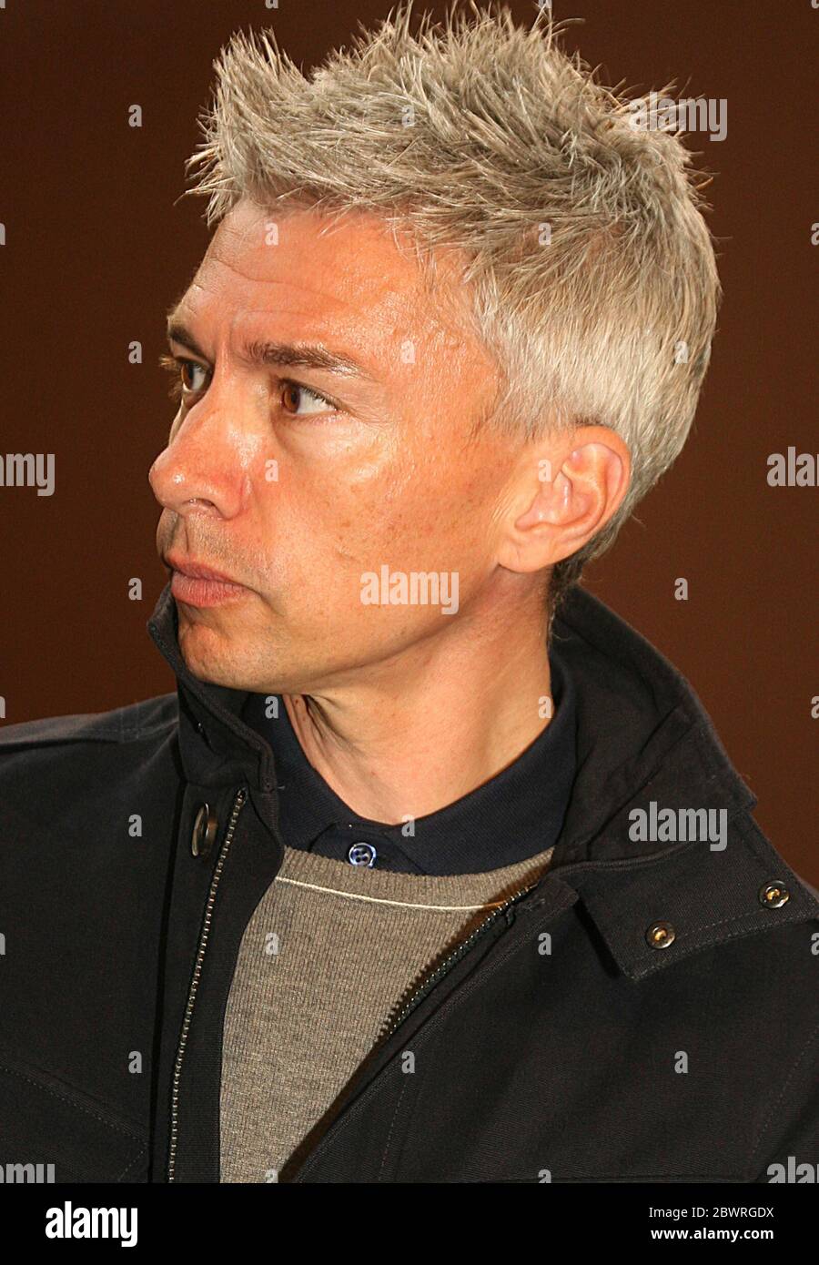 Portrait of triple jump Olympic gold medal winner Jonathan Edwards ...