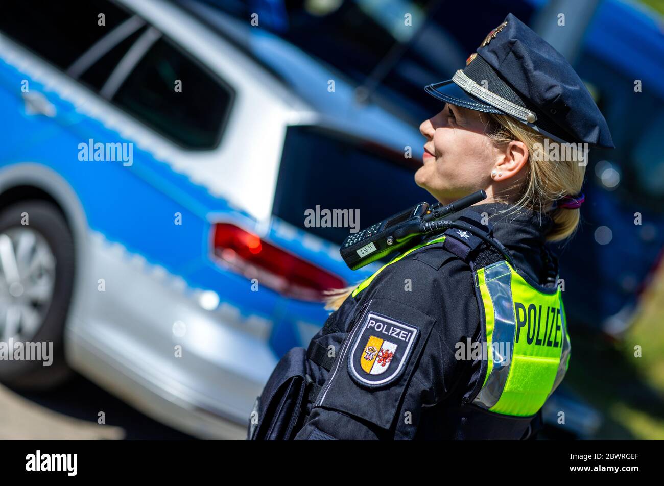 Schwerin, Germany. 28th May, 2020. Superintendent Katrin Hilberling is ...