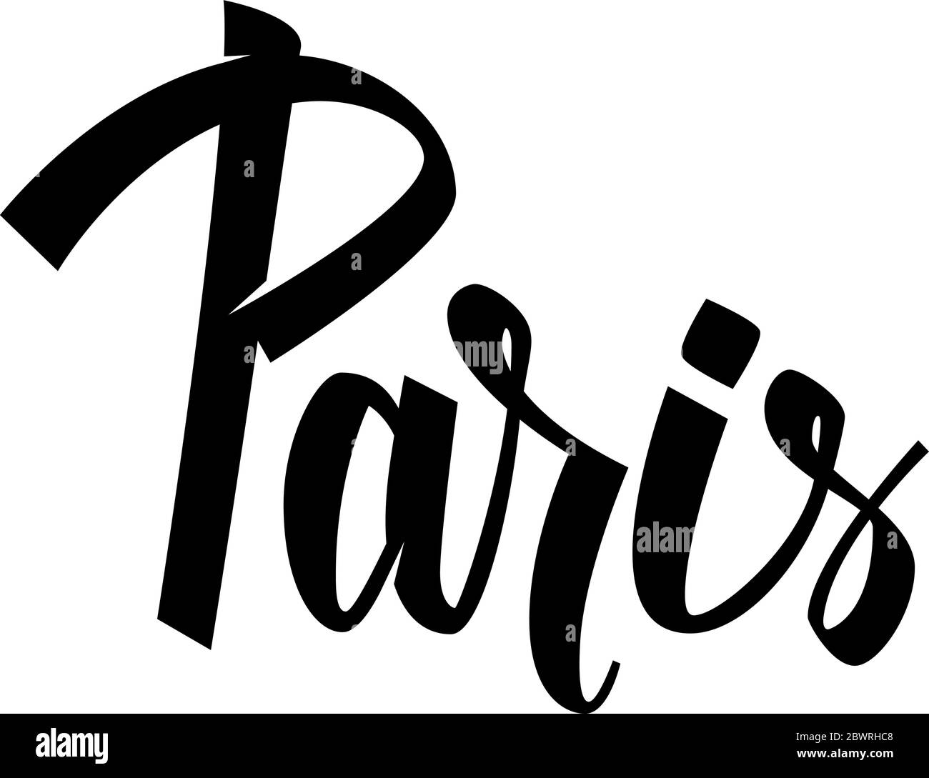 Paris Lettering High Resolution Stock Photography and Images - Alamy