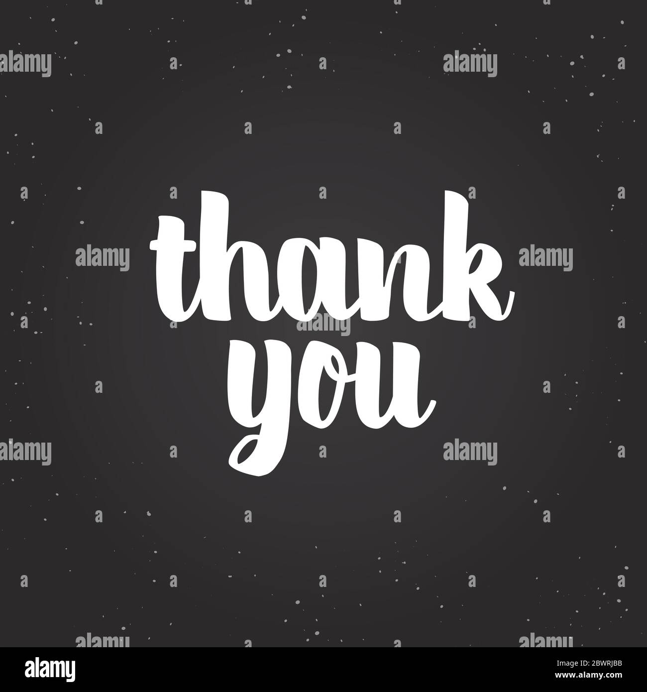 Thank You Lettering Stock Vector Image & Art - Alamy
