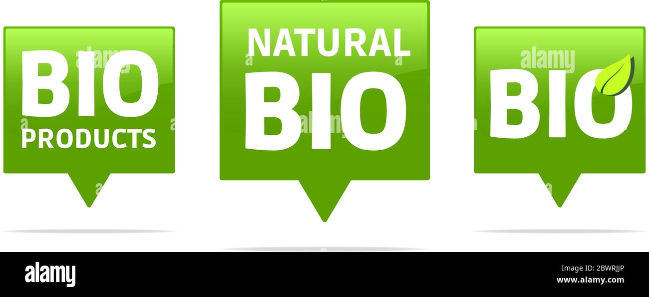 Bio & Natural Tags Stock Vector Image & Art - Alamy