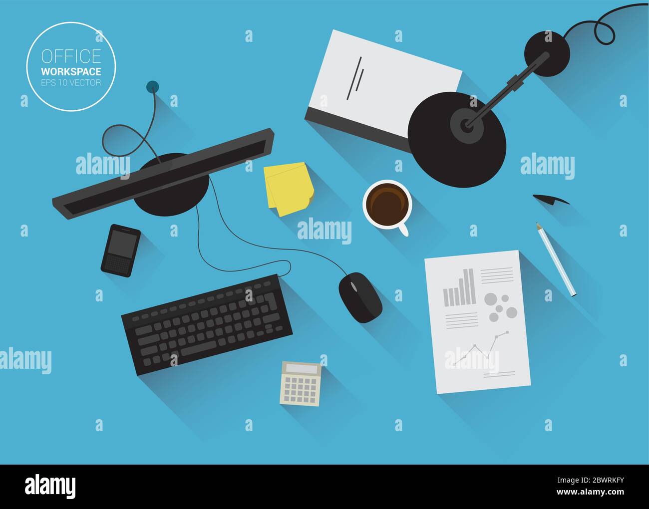Workspace creative Stock Vector Images - Alamy