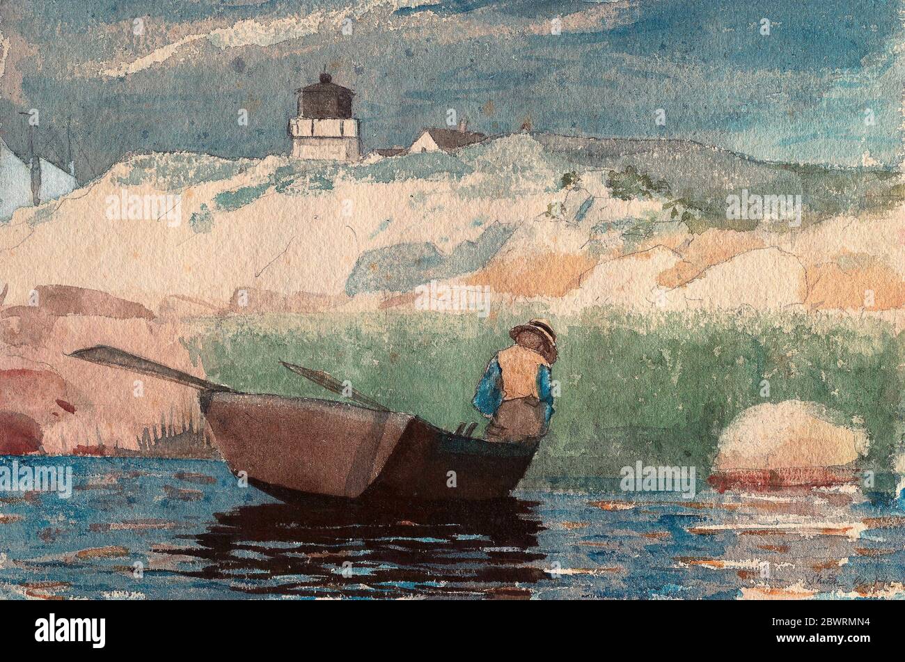 Winslow Homer The Boat Builders