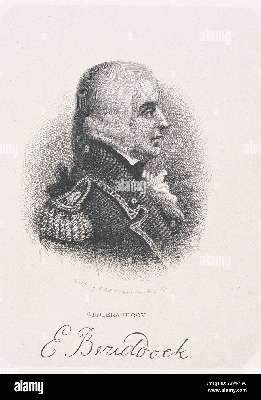 Edward braddock hi-res stock photography and images - Alamy