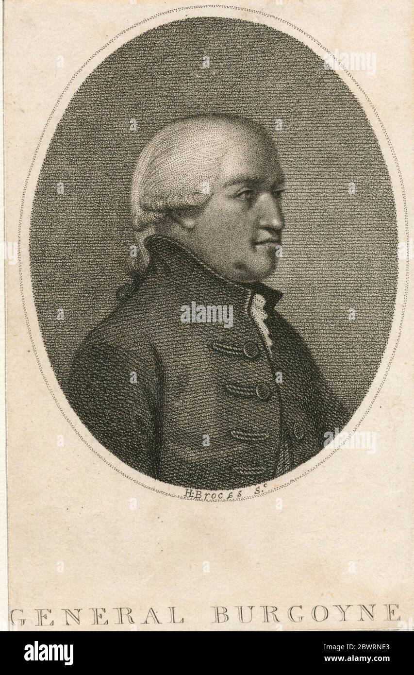 History Of Burgoyne High Resolution Stock Photography and Images - Alamy