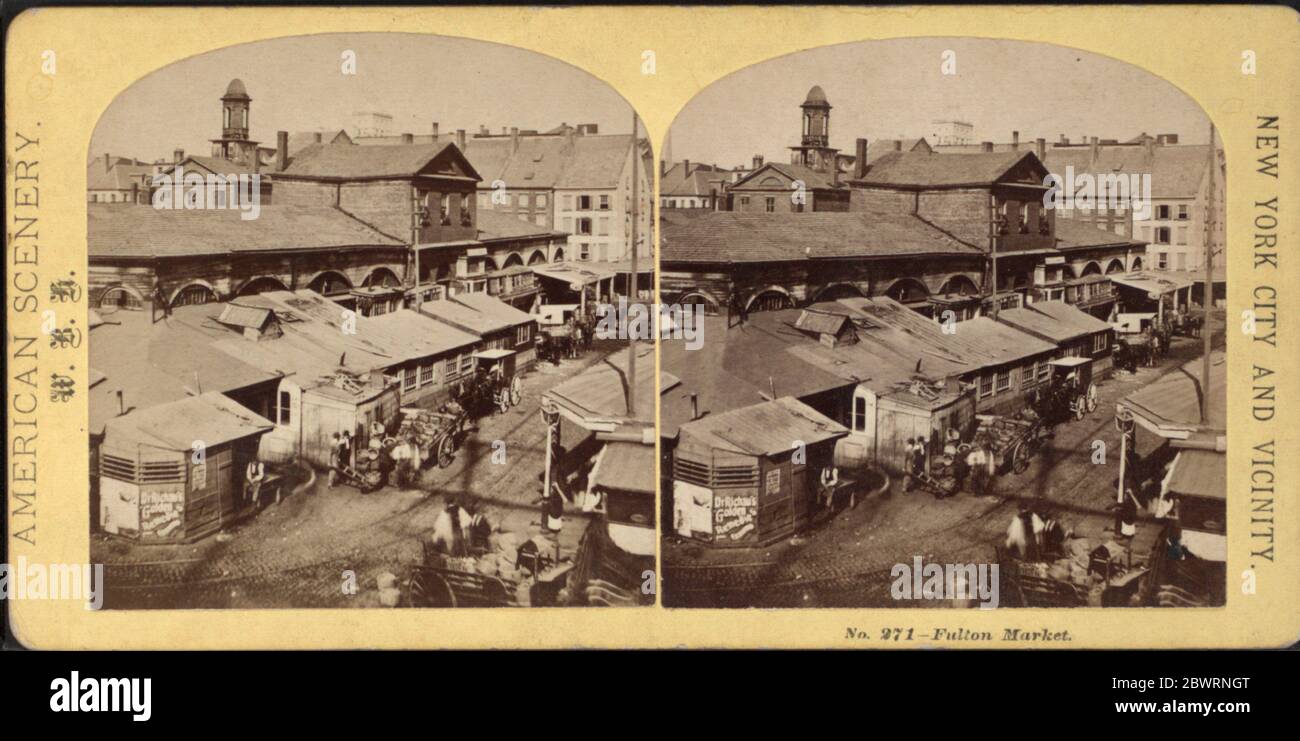 Fulton street market hi-res stock photography and images - Alamy