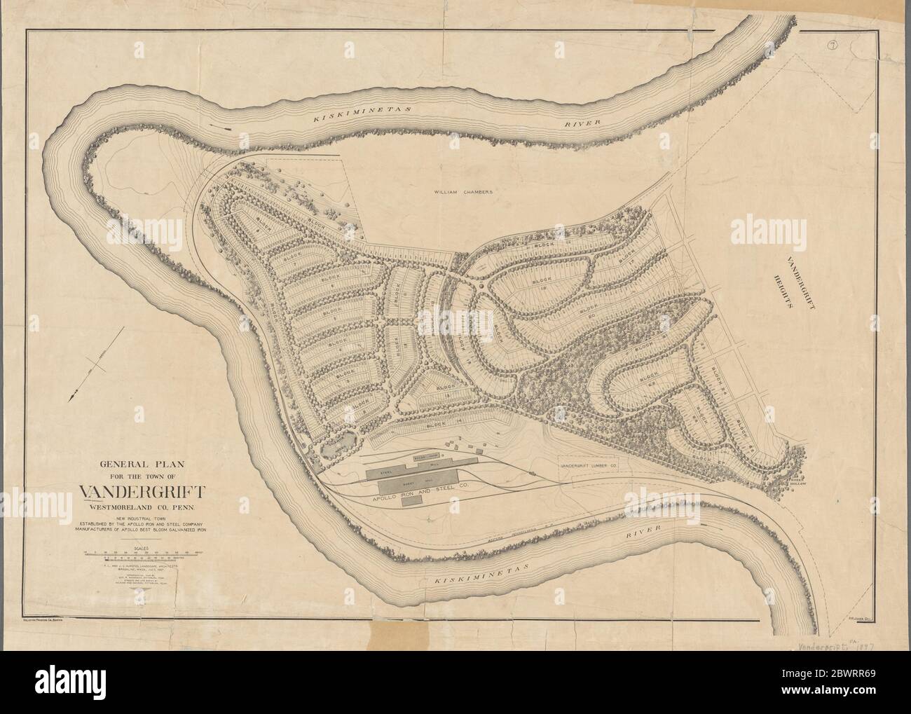 Map of davison hi-res stock photography and images - Alamy