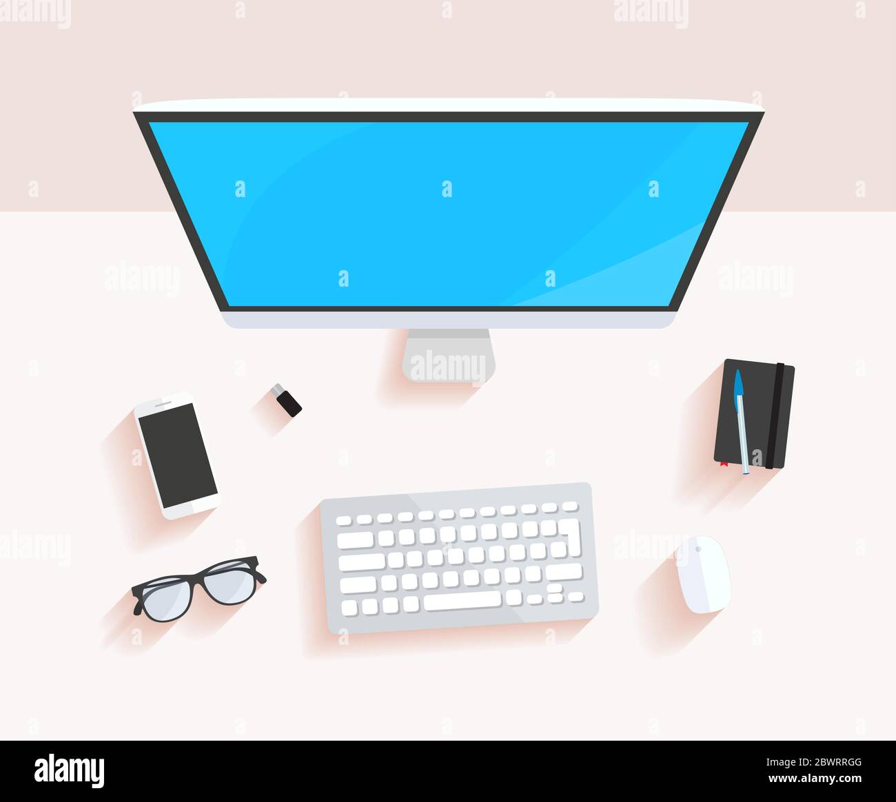 Workspace creative Stock Vector Images - Alamy