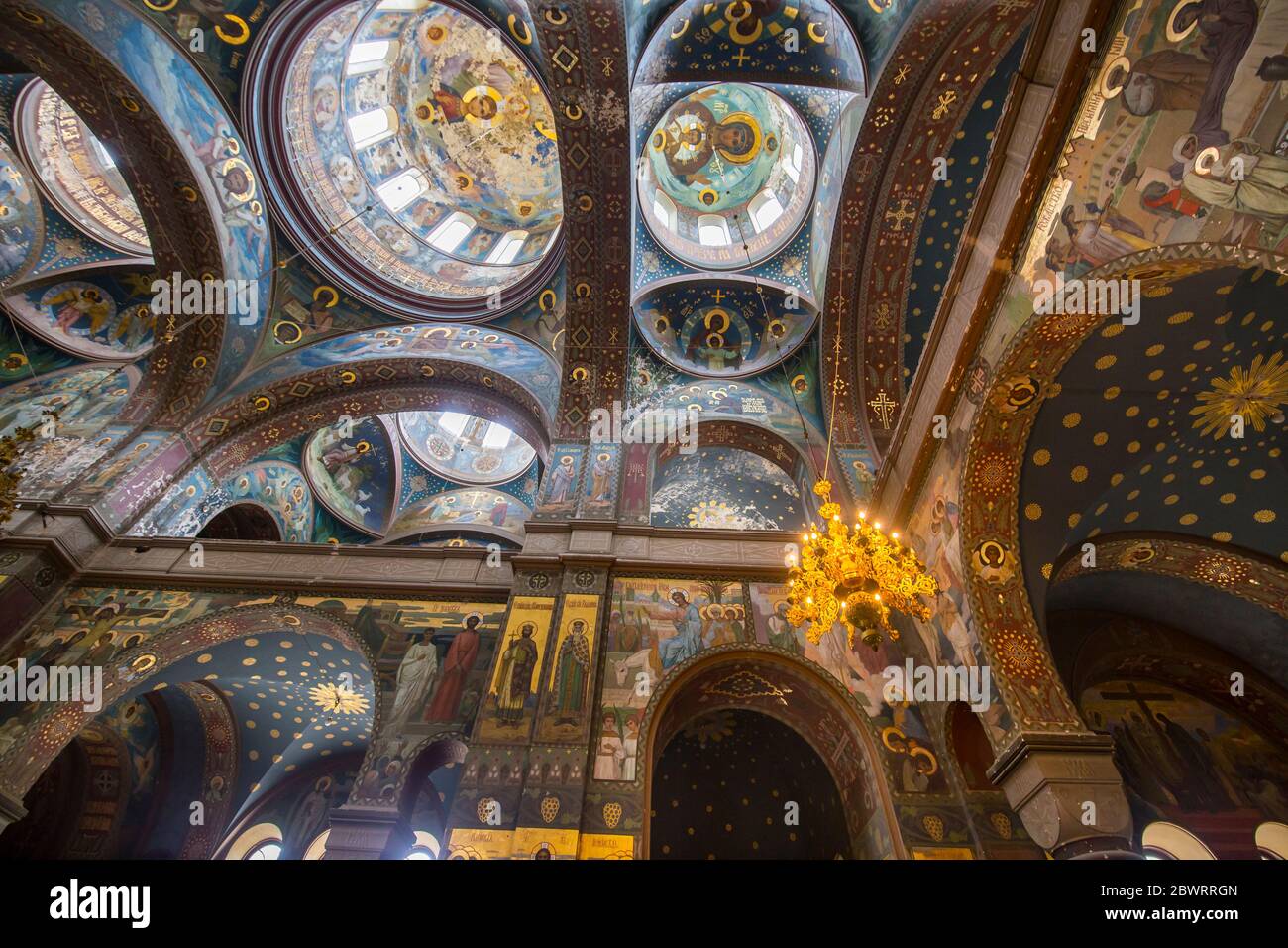 St panteleimon monastery hi-res stock photography and images - Alamy