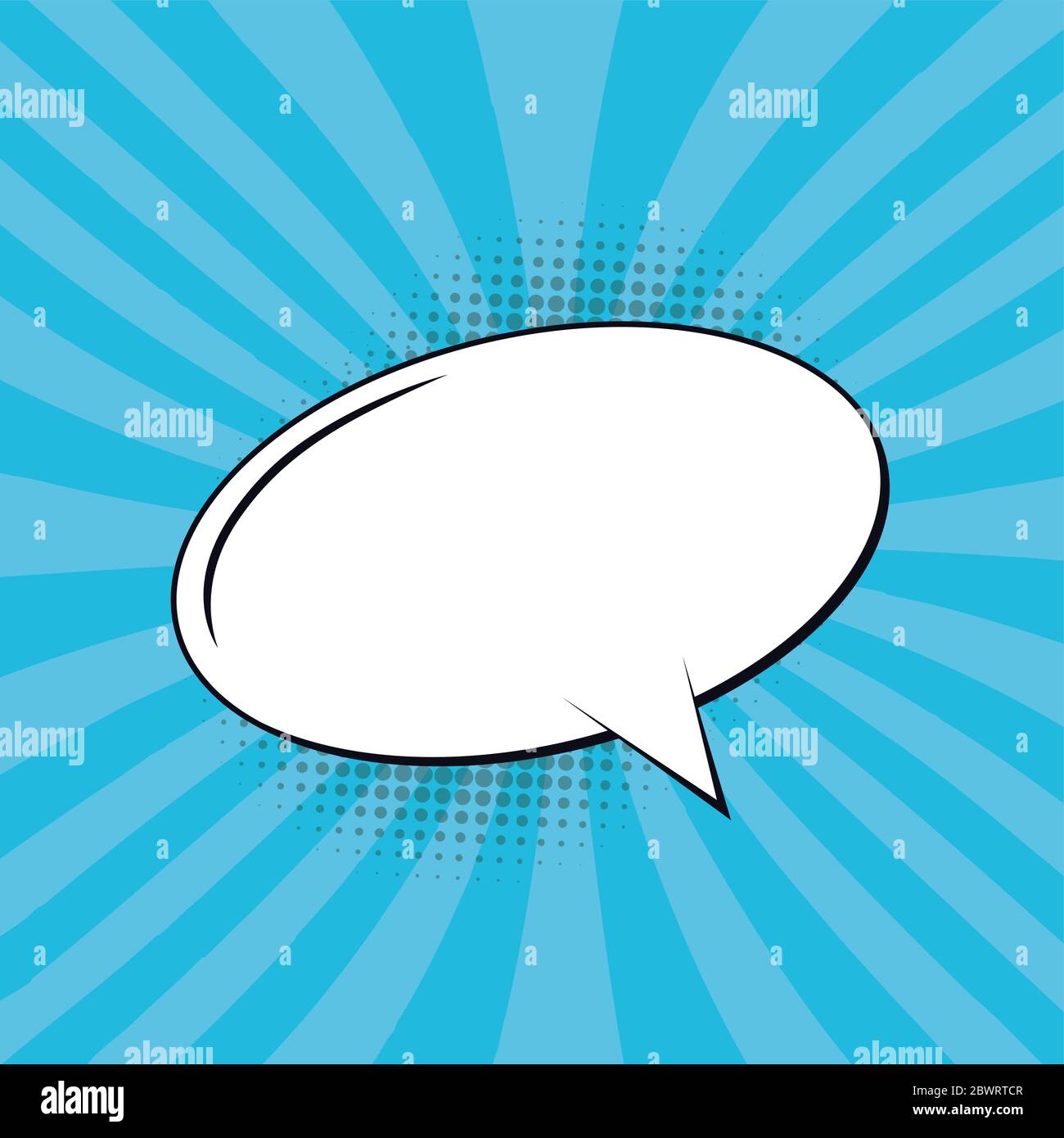 Comic Text Speech Bubble Stock Vector Image & Art - Alamy