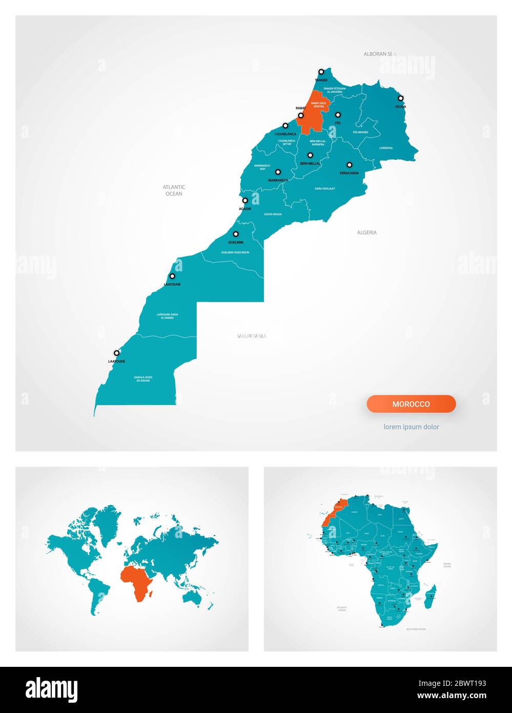 Morocco Map