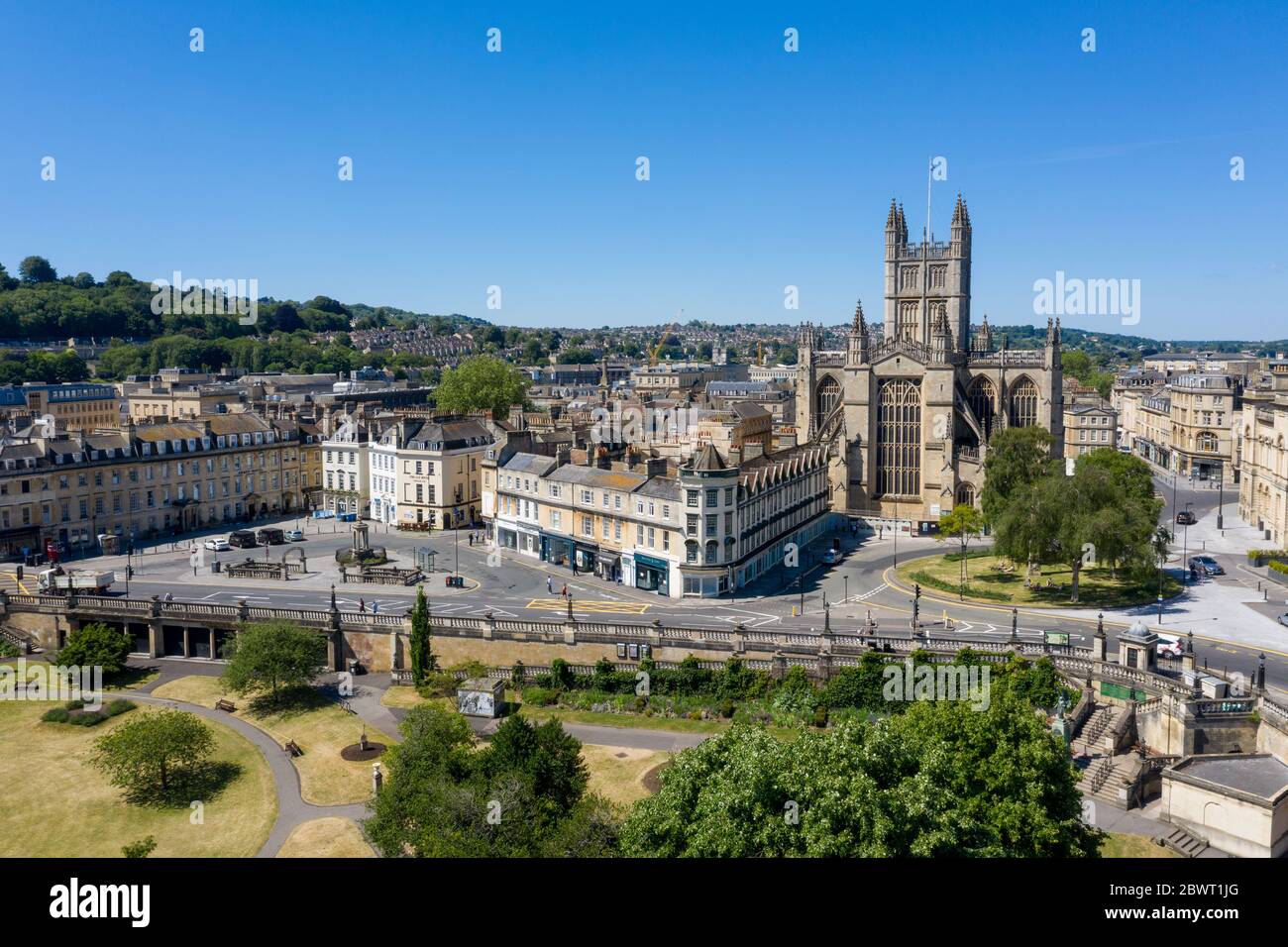 Bath england aerial hi-res stock photography and images - Alamy